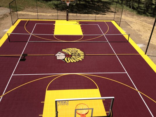 How to Make a Colorful and Personalized Sports & Basketball Court?